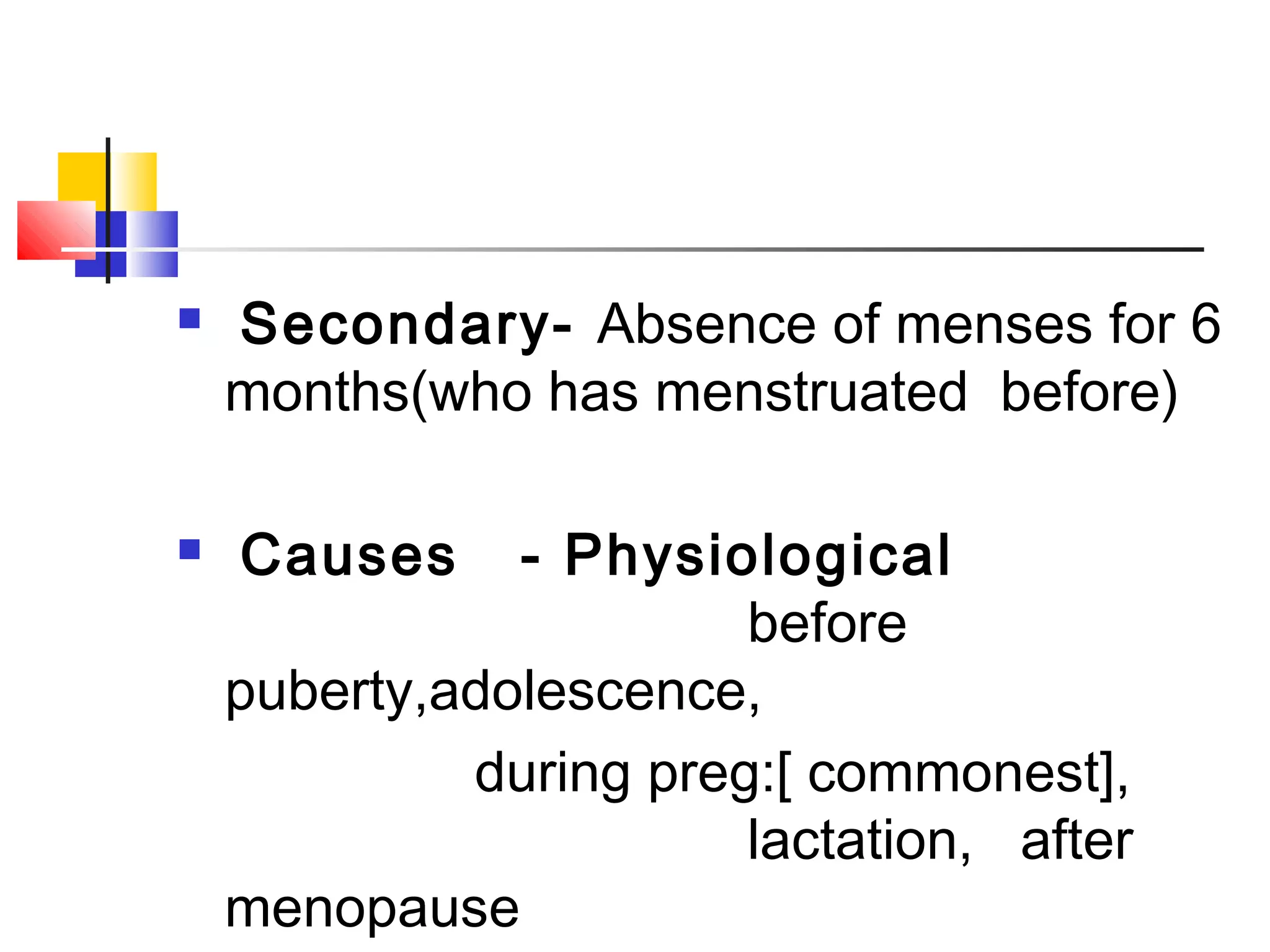 Common gynaecological problems | PPT