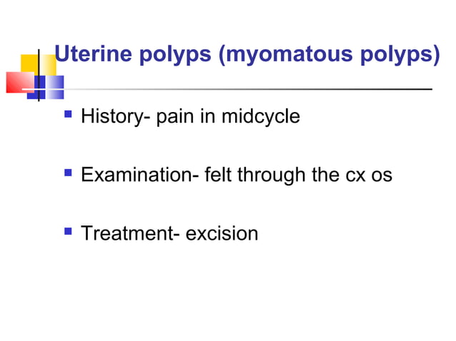 Common gynaecological problems | PPT