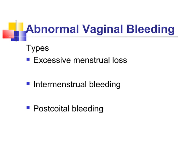 Common gynaecological problems | PPT
