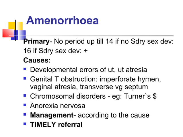 Common gynaecological problems | PPT