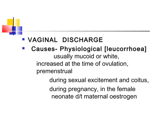 Common gynaecological problems | PPT