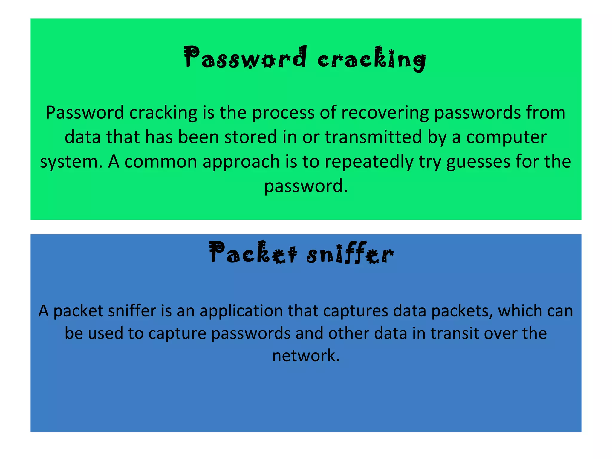 Common hacking tactics | PPT