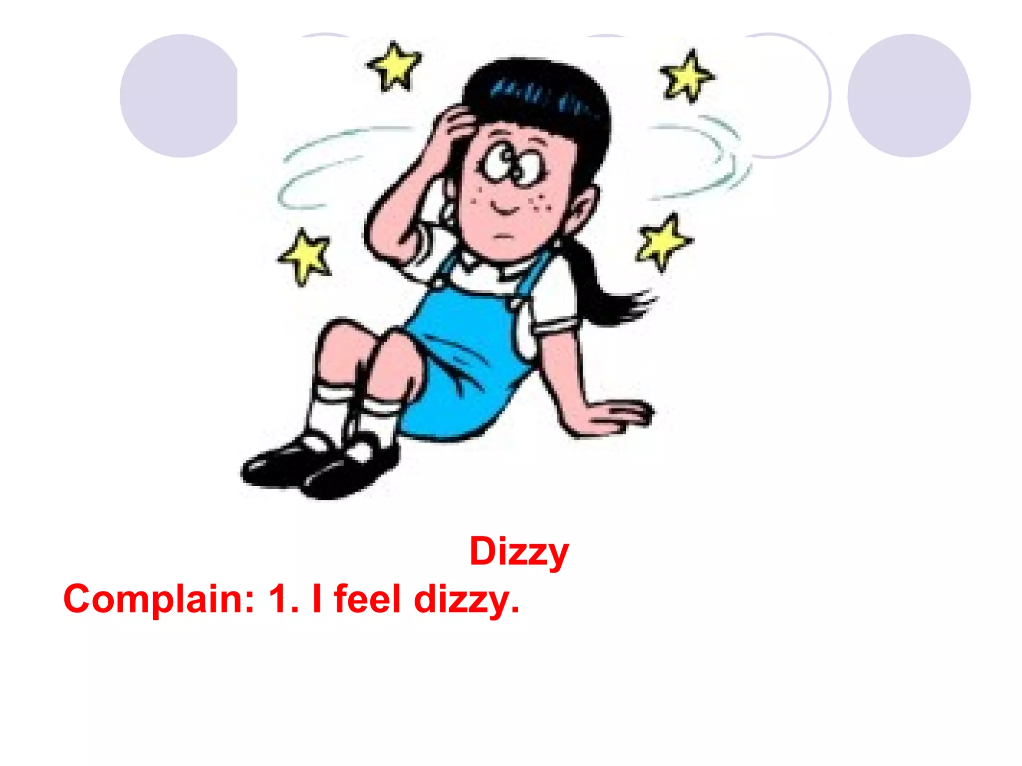 Common Health Complaints ESL | PPT