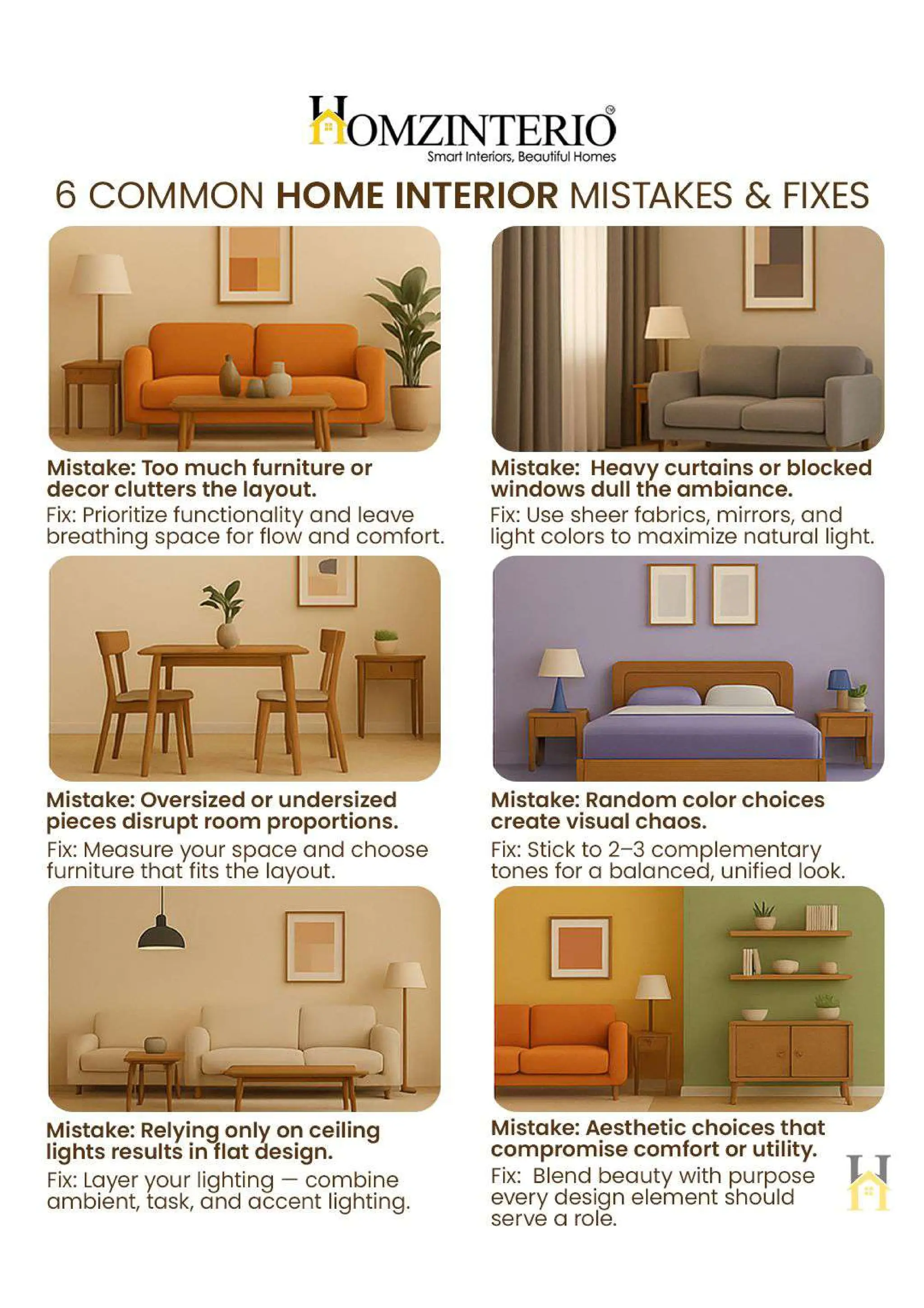 Do you know Common Home Interior Mistakes ? | PDF