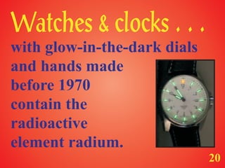 Common Items That Emit Radiation | PPT | Free Download