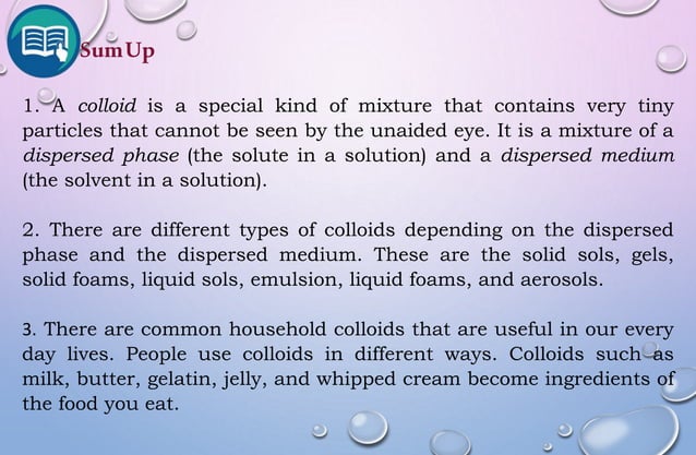 Common Household Colloids and Their Uses | PPTX | Skin Care | Beauty
