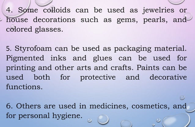Common Household Colloids and Their Uses | PPTX | Skin Care | Beauty