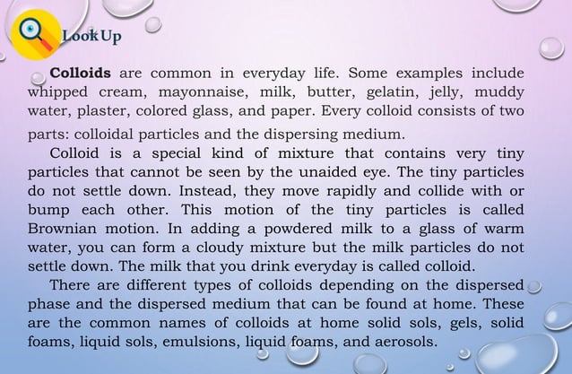 Common Household Colloids and Their Uses | PPTX | Skin Care | Beauty