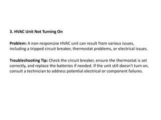 Common HVAC Problems and DIY Troubleshooting Tips.pptx