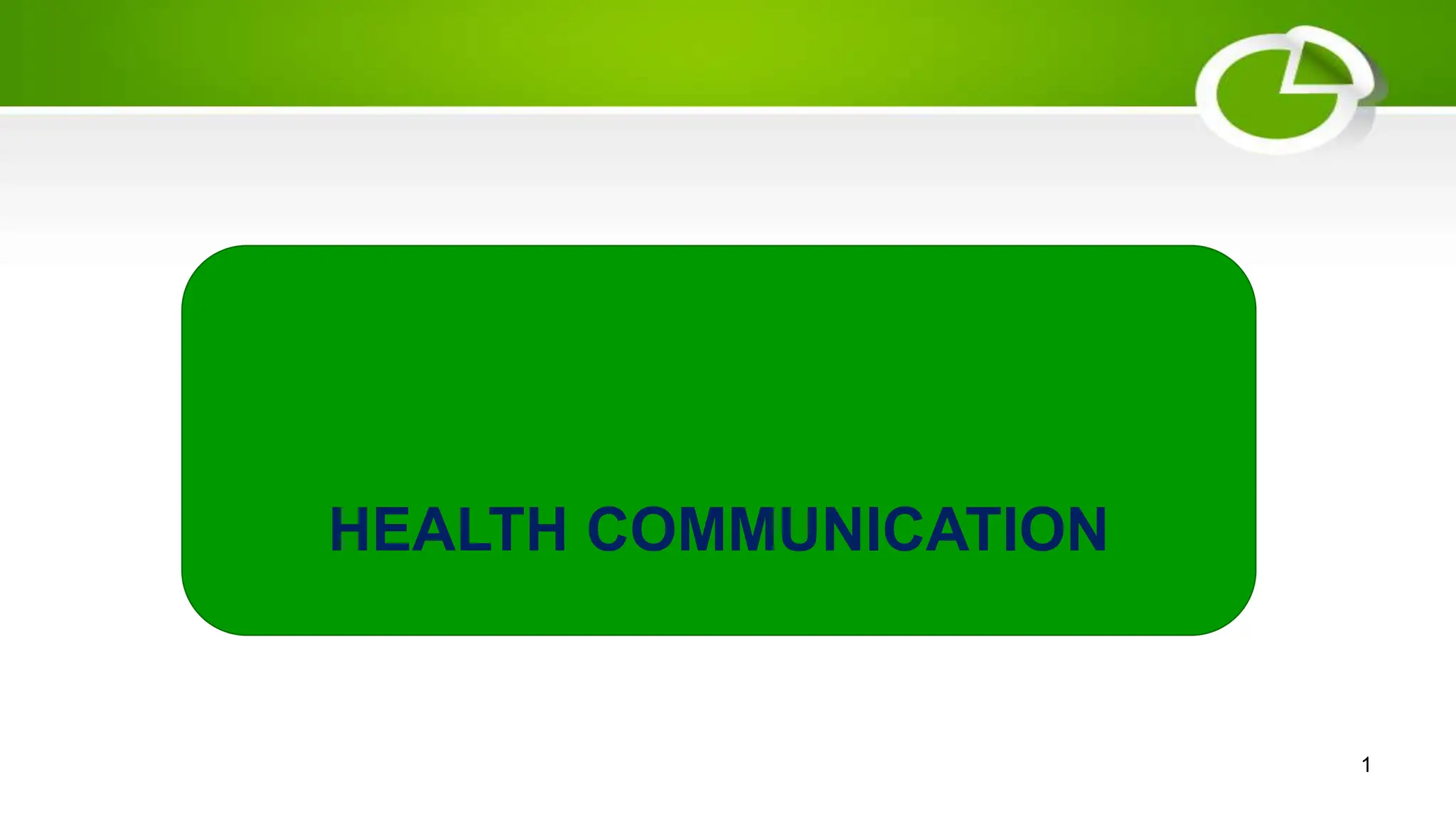 COMMONICATION_HEALTH.pptx community medicine | PPT