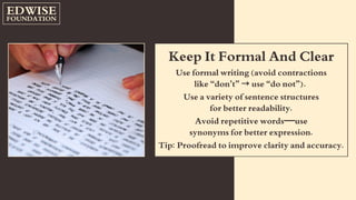 Common IELTS Writing Mistakes & How to Avoid Them: A Guide to Scoring Higher. | PDF