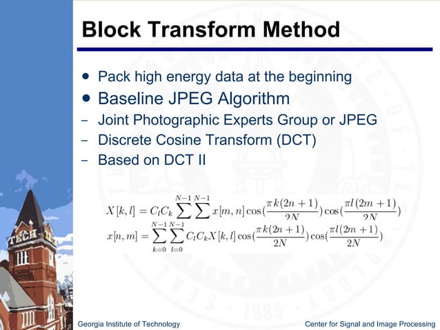 Common image compression formats | PPT