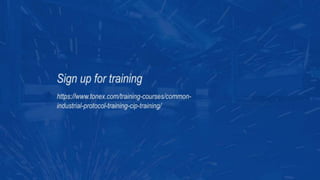 Common Industrial Protocol (CIP) Training | PPTX