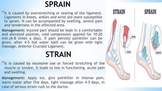 Common Injuries and First Aid with guide | PDF