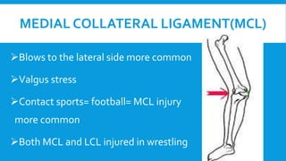 Common injuries of lower extremity | PPTX