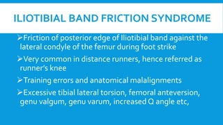 Common injuries of lower extremity | PPTX