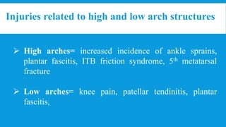 Common injuries of lower extremity | PPTX