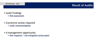 Common internal audit findings & how to avoid them | PPTX