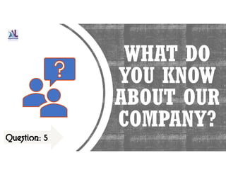 Common interview questions and answers | PPT