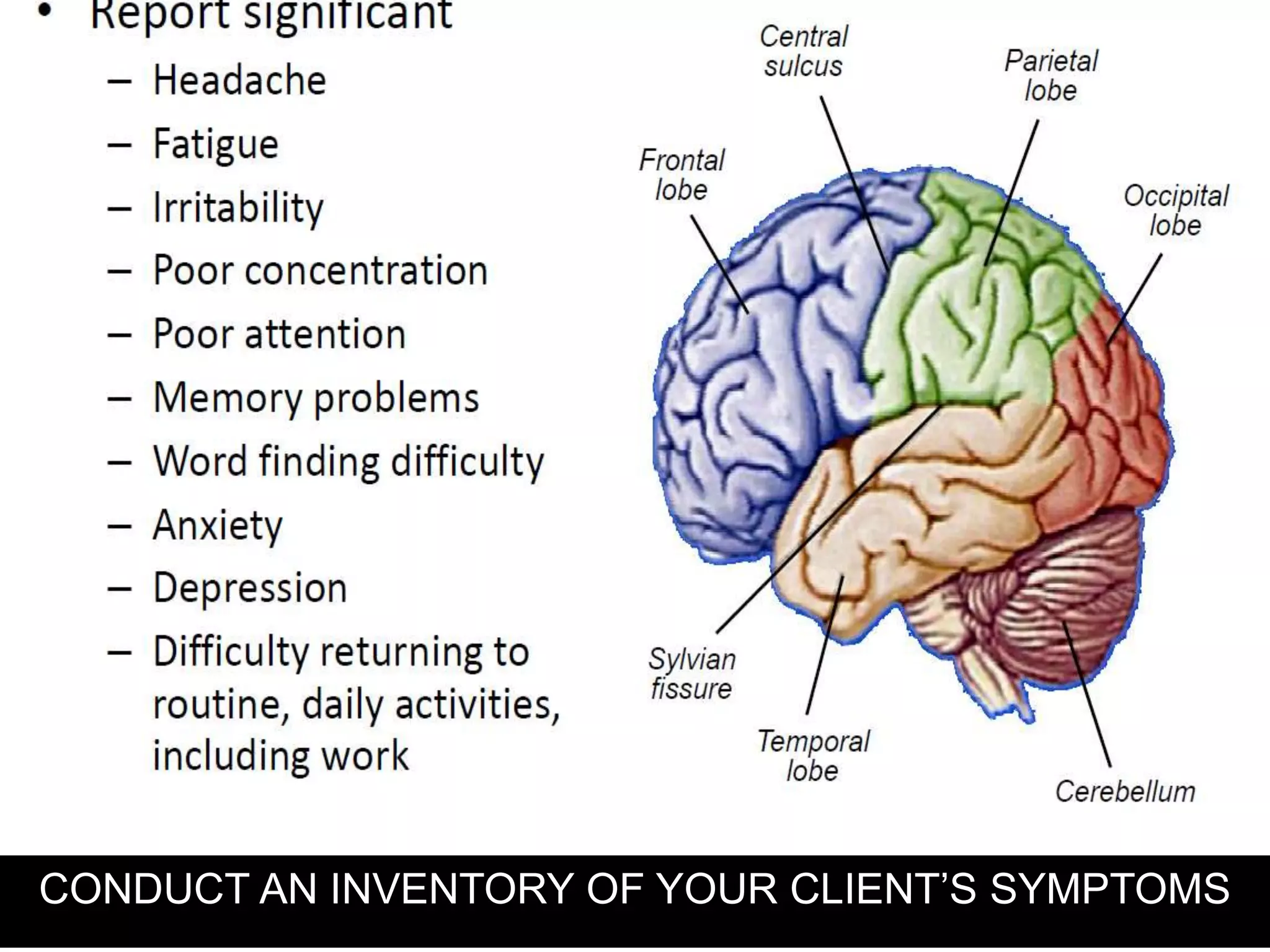 Common issues in handling a traumatic brain injury case | PPTX