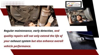 Common Issues with Car Exhaust Systems Causes, Warning Signs, and ...