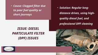 Common Issues with the Jaguar 2.0 Diesel Engine Causes and Solutions | PPTX