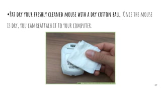 Common Keyboard and Mouse Problems | PPT