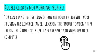 Common Keyboard and Mouse Problems | PPT