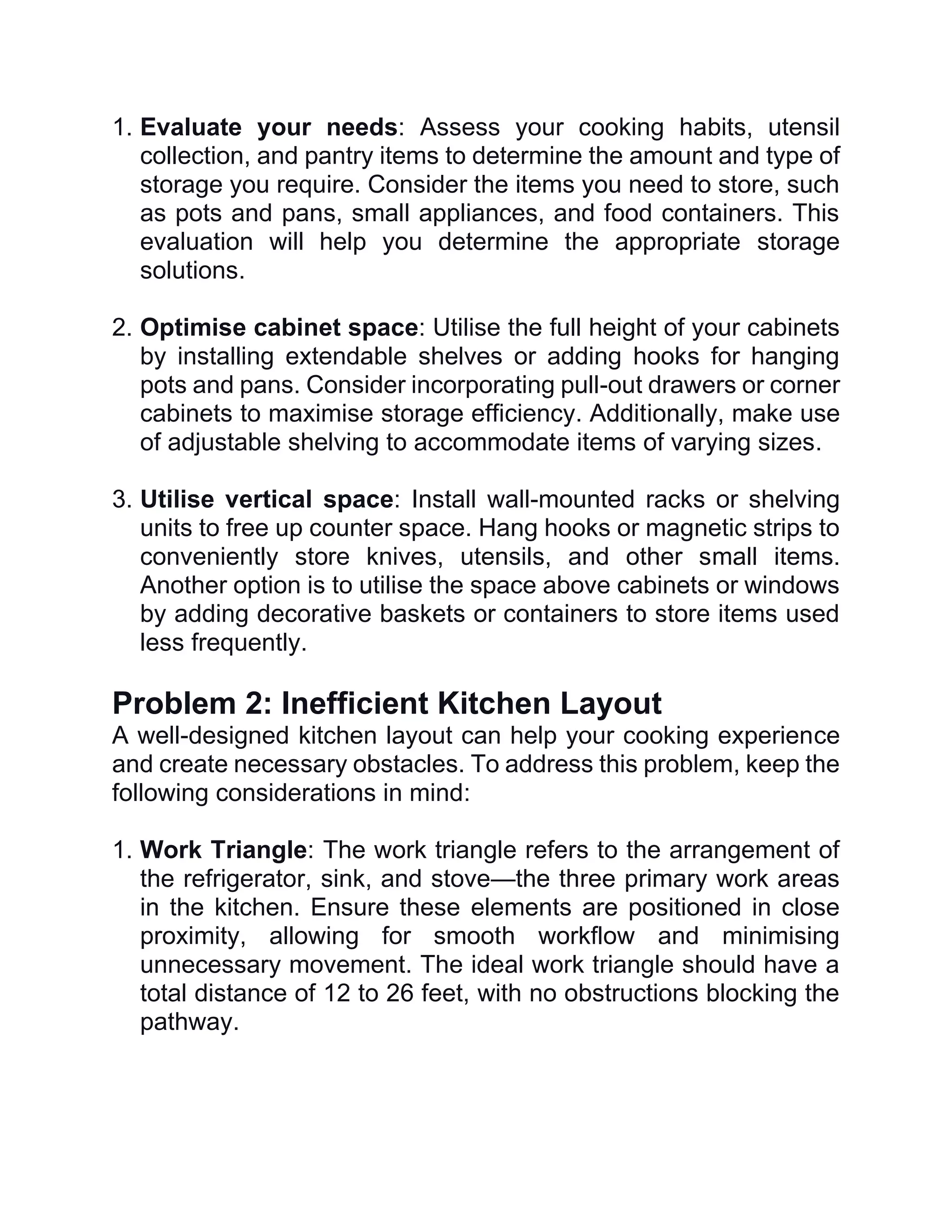 Common Kitchen Design Problems and How to Handle Them - What You Need ...