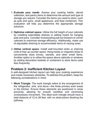 Common Kitchen Design Problems and How to Handle Them - What You Need ...