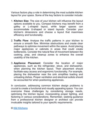 Common Kitchen Design Problems and How to Handle Them - What You Need ...