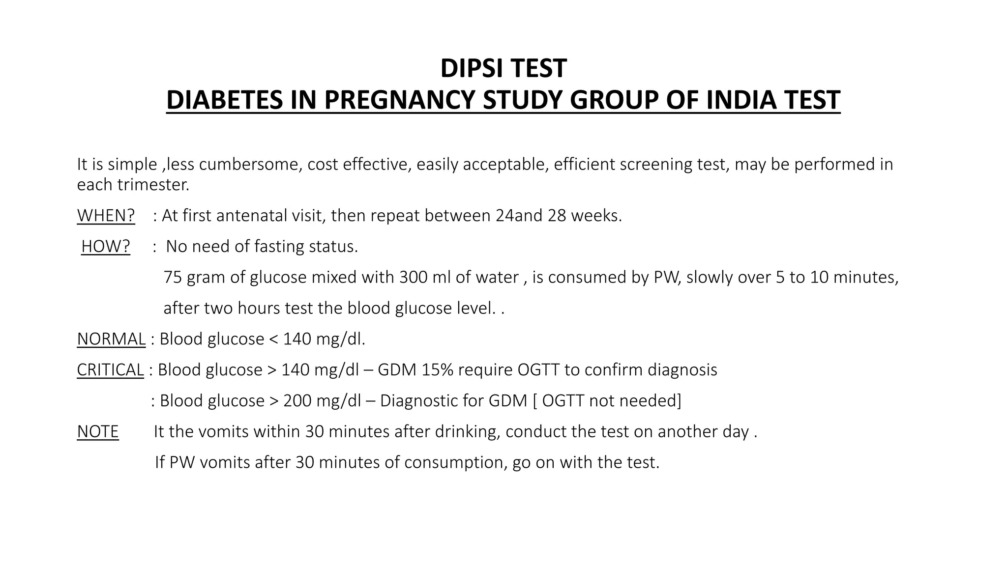Common Lab Investigations in pregnancy with reference to Anaemia ...