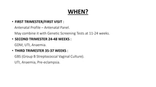 Common Lab Investigations in pregnancy with reference to Anaemia ...