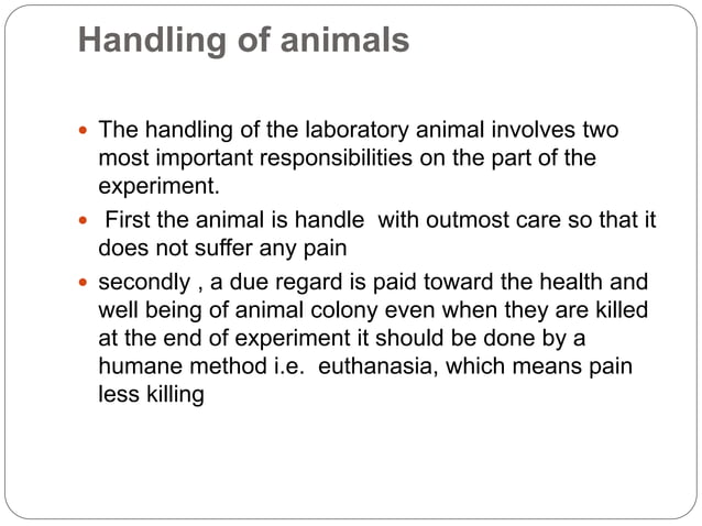 Common laboratory animals | PPTX