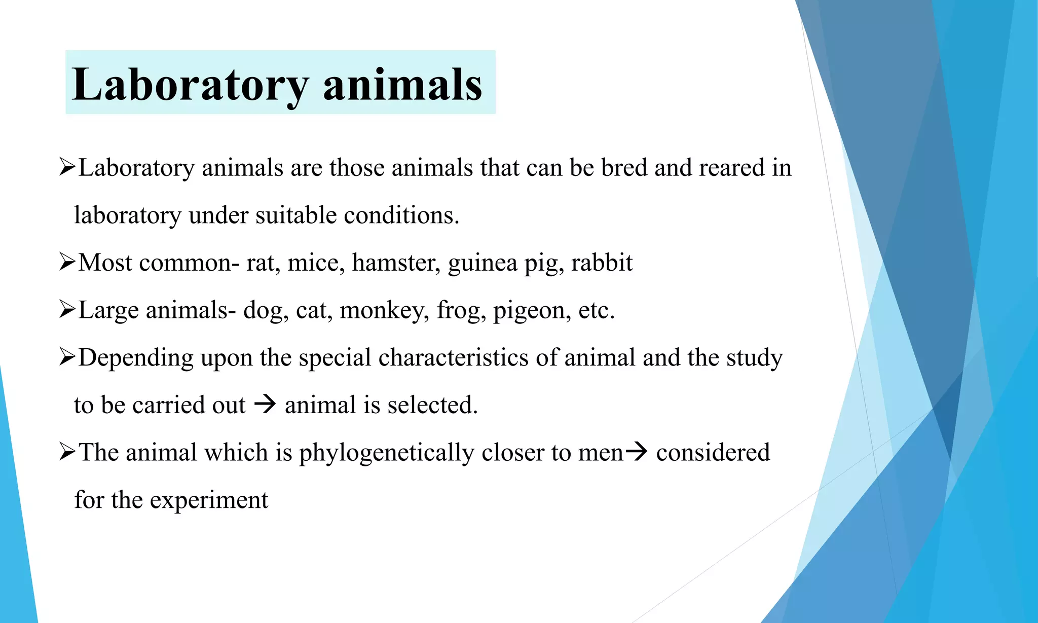 Common laboratory animals | PDF