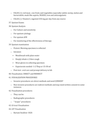 Common laboratory & diagnostic procedures | PDF