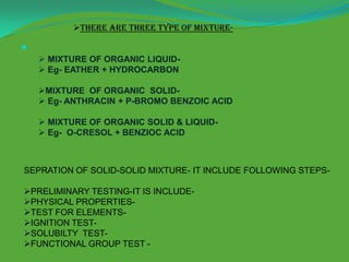 Common laboratory preparation and binary mixture (2) | PPTX
