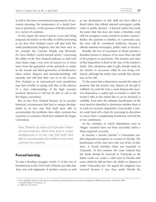 Common Law Trusts by Persons Based in Civil Law Jurisdictions | PDF