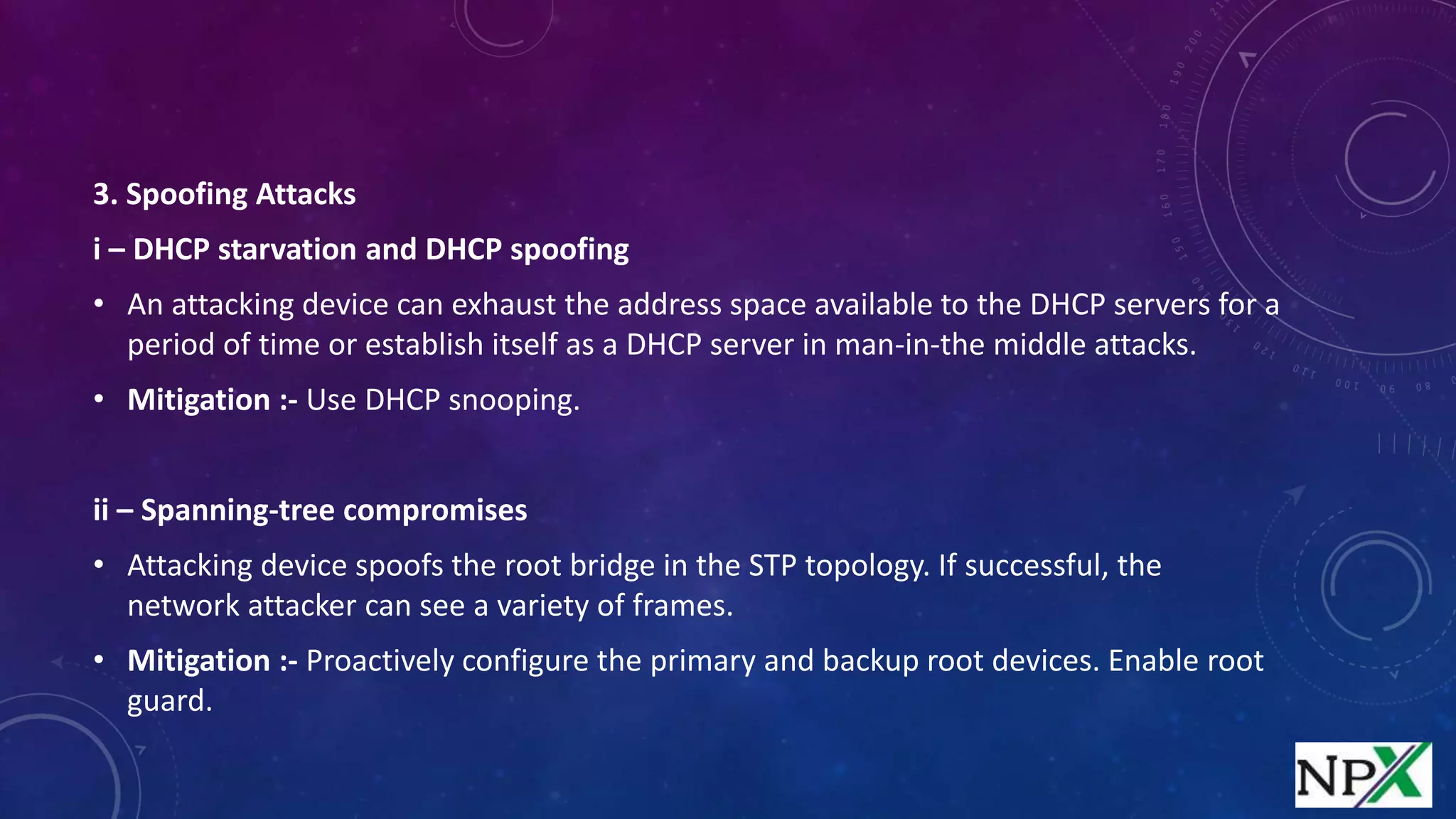 Common Layer 2 Threats, Attacks & Mitigation | PPTX
