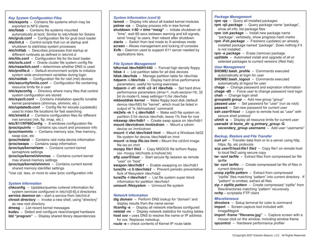Common linuxcommandspocketguide07 | PPT