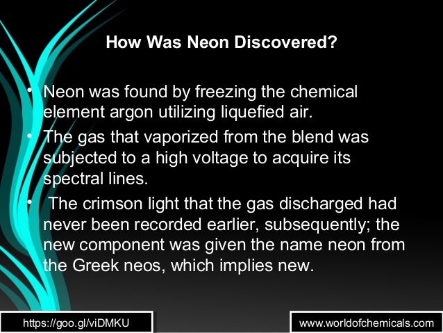 Neon Definition Uses Melting Point Facts