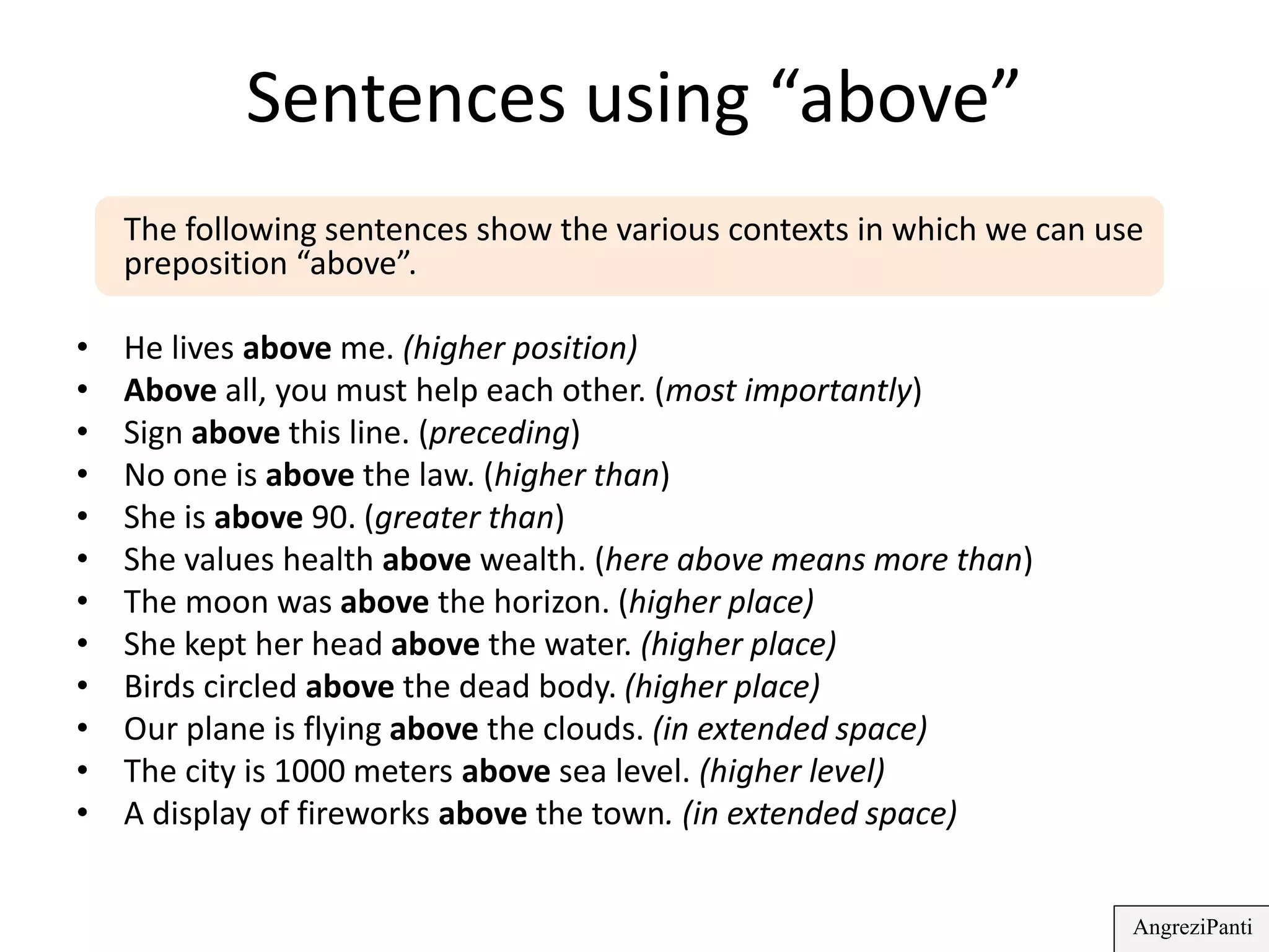Prepositions | Commonly confused prepositions | PPTX