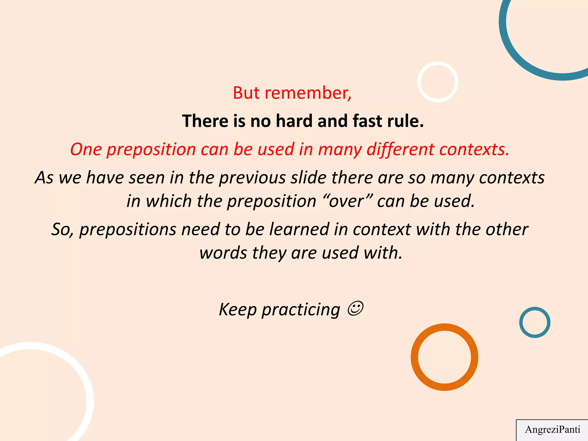 Prepositions | Commonly confused prepositions | PPTX Prepositions | Commonly confused prepositions | PPTX