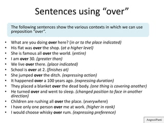 Prepositions | Commonly confused prepositions | PPTX