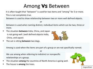 Prepositions | Commonly confused prepositions | PPTX
