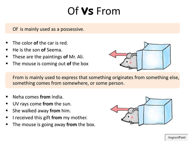 Prepositions | Commonly confused prepositions | PPTX