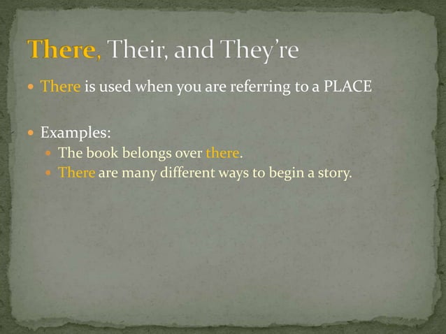 Commonly confused words | PPTX