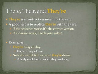 Commonly confused words | PPTX