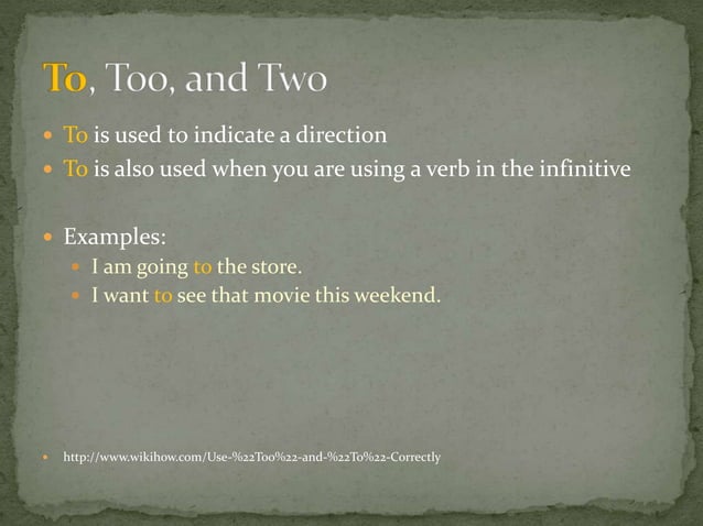 Commonly confused words | PPTX