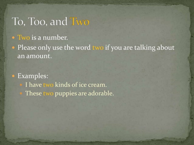 Commonly confused words | PPTX